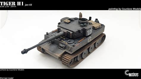 🐅 Tiger 1 H1 January 1943・ 3d File For 3d Printing・cults