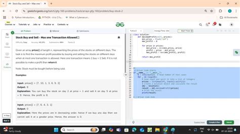 Greeshma Guntupalli On Linkedin Codingchallenge Gfg160 Geekstreak2024 Algorithms