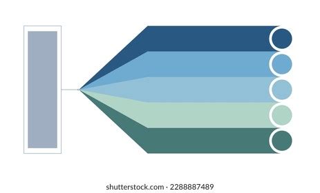 Blank Company Process Chart Infographic Template Stock Vector Royalty Free 2288887489