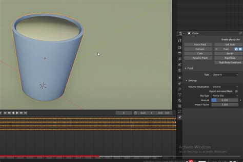 Animation Water Simulation How To Make Water Spill Difference Between Version And