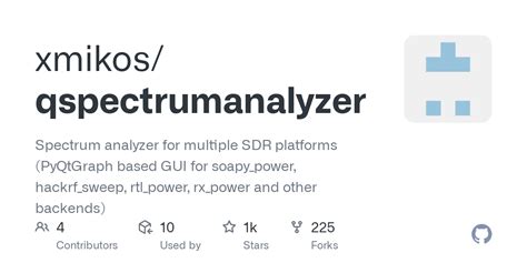 Github Xmikosqspectrumanalyzer Spectrum Analyzer For Multiple Sdr