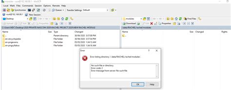 module transfer error content world possible community