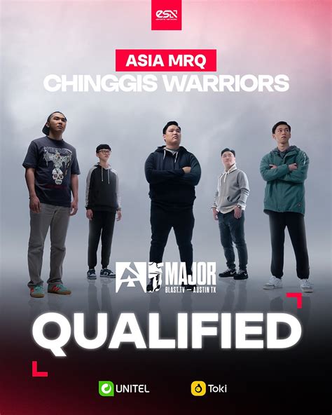 Chinggis Warriors баг Major т шалгарлаа