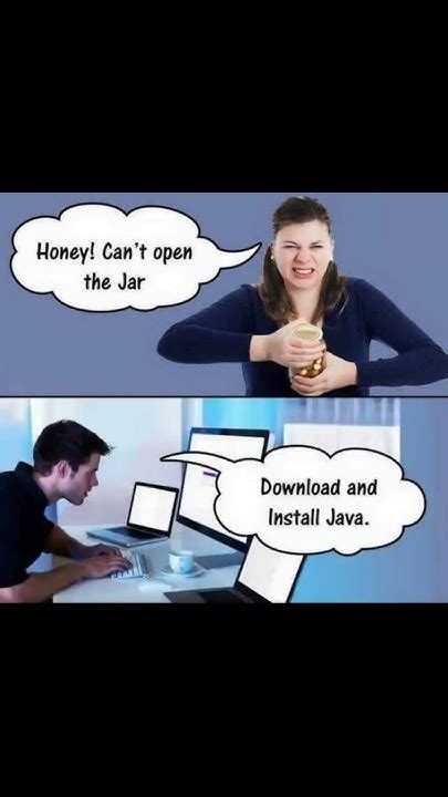 can t open the jar programmerhumor shorts short youtube