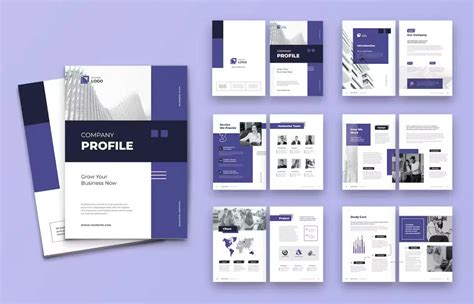 브랜드 스토리를 소개하는 8가지 회사 프로필 소책자 템플릿 Flipbuilder 블로그