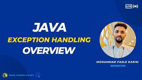 9 Java Exception Handling With Implementation Java Javatutorial