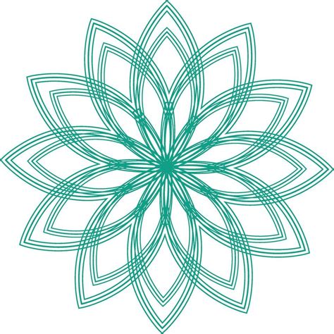 Geometric Mandala Optical Illusion Design 56203080 Vector Art At Vecteezy