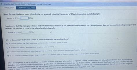Solved Using The Count Data And Observational Data You