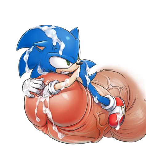 Rule 34 Exposed Torso Footwear Furry Handwear Hedgehog Human Humanoid