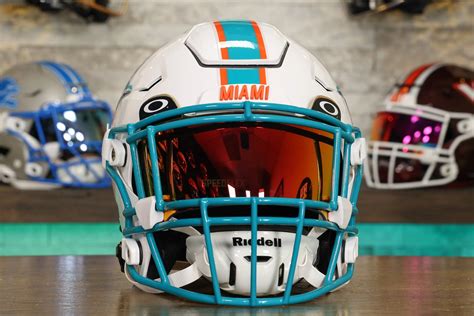 Dolphins Football Helmet Fazzino Nfl Mini Helmets Miami Dolphins