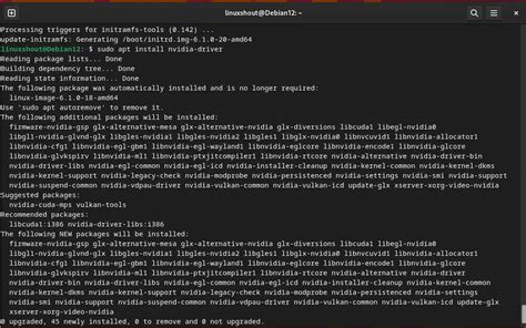 how to install nvidia drivers on debian 12 bookworm linux linuxshout