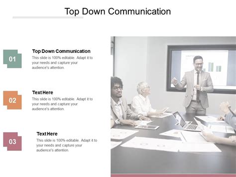 Top Down Communication Ppt Powerpoint Presentation Ideas Format Ideas