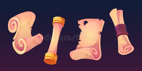 Parchment Scroll Png Stock Illustrations 205 Parchment Scroll Png Stock Illustrations Vectors