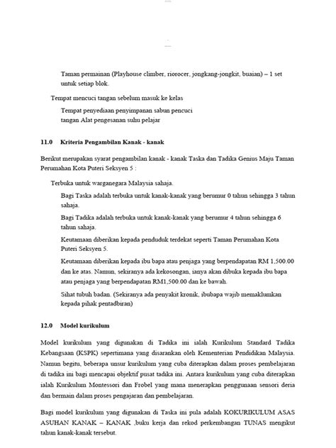 Kertas-Kerja-Penubuhan-Taska-Dan 51 | PDF