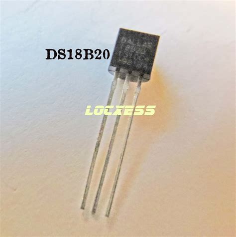 locxess trading ds18b20 dallas 18b20 sensor 1 wire 55 bis 125 c
