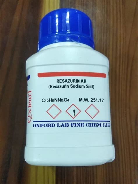 Resazurin Ar Chemical At ₹ 5800gram Chemical Compound In Vasai Id