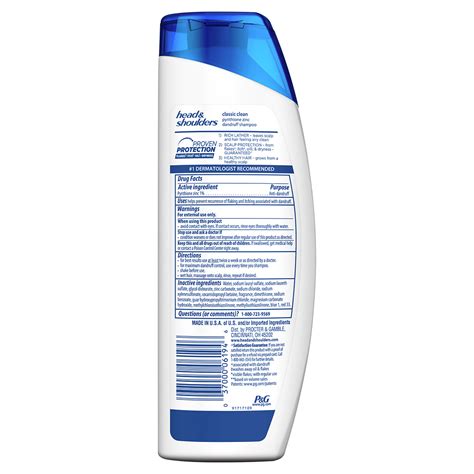 Head And Shoulders Classic Clean Anti Dandruff Shampoo