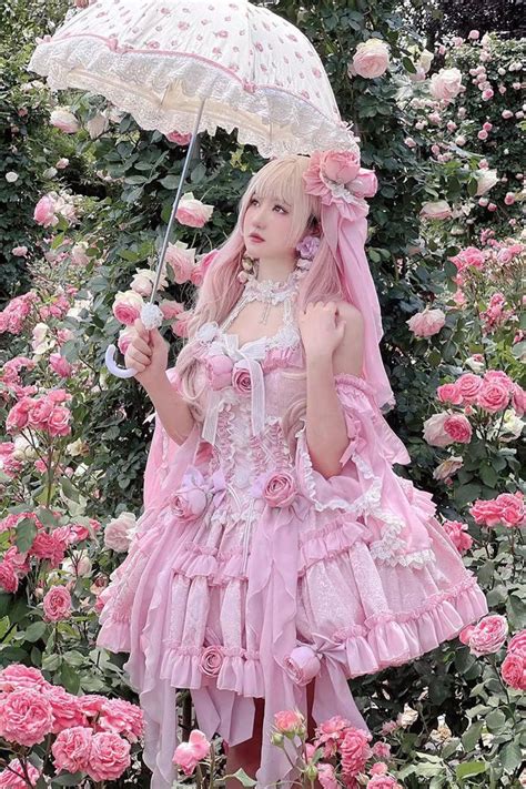ジェムプリンセス フィッシュボーン 離れ姫袖スウィートロリータドレスセット2 ロリータスタイル 妖精のドレス プリンセスのドレス