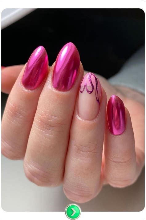 23 Classy Pink Chrome Nail Ideas 2025 Trends Pink Chrome Nails
