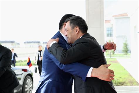 Монгол Улсын Ерөнхийлөгч У Хүрэлсүх Бүгд Найрамдах Киргиз Улсын Ерөнхийлөгчтэй уулзав News Mn