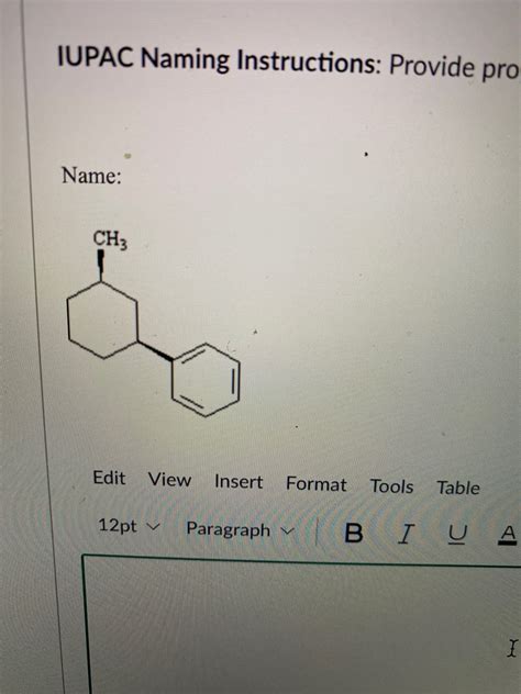Answered: IUPAC Naming Instructions: Name: CH3 | bartleby