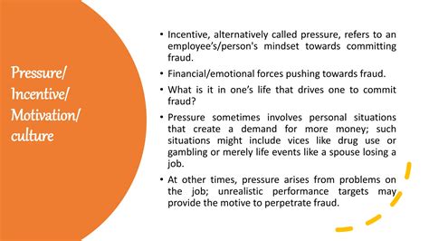 Fraud Motivation Trianglepptx