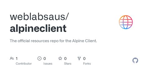 Github Weblabsausalpineclient The Official Resources Repo For The