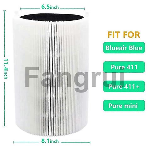 Levoit Air Purifier 411 Air Filter Replacement 2 Pack For Blueair Blue