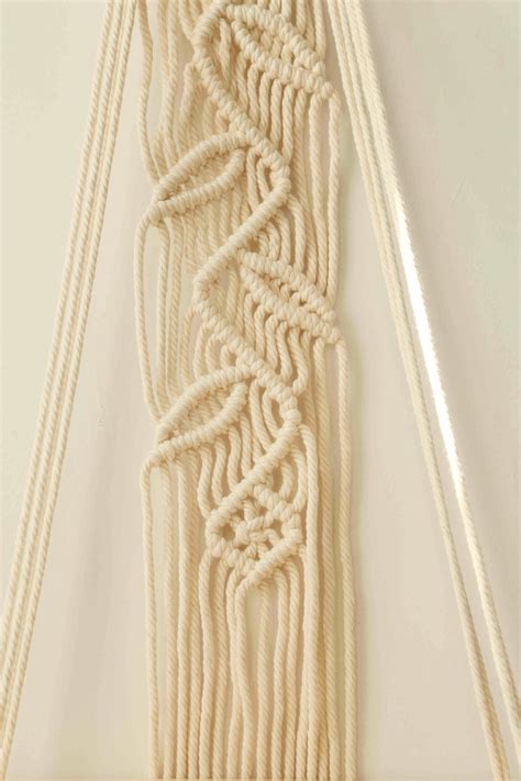 Hanging Shelf Macrame Wall Shelf Rope Plant Shelf Small Swing Etsy