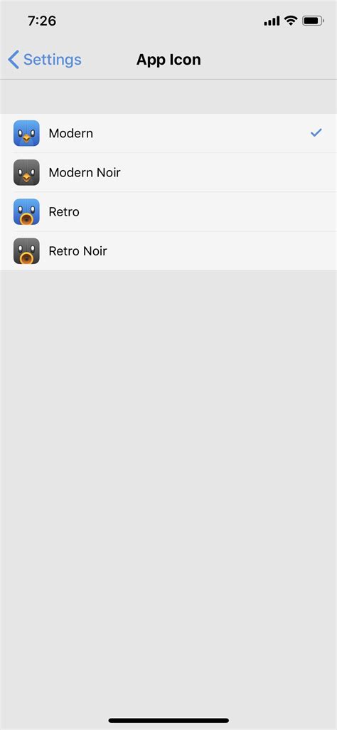 Latest Update 503 Brings Alternate App Icons Not Sure If This