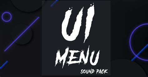 Ui And Menu Sound Pack Audio Sound Fx Unity Asset Store