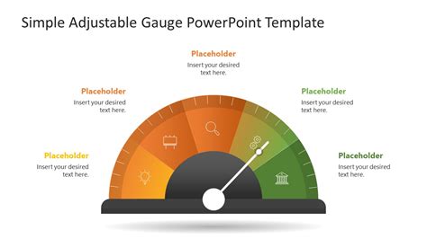Free Adjustable Gauge PowerPoint Template