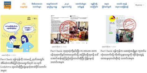 fighting disinformation and fact checking the myanmar election · global