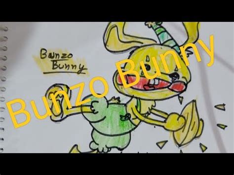 How To Draw Bunzo Bunny Poppy Playtime YouTube