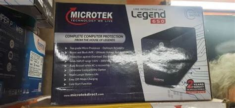 Microtek Ups 650va At ₹ 2200 Piece Microtek Ups In New Delhi Id 2850332791288