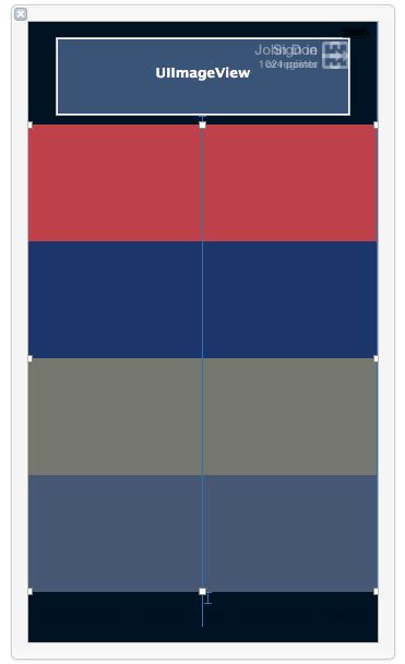 Ios Set Autolayout Constraints Accordingly Stack Overflow