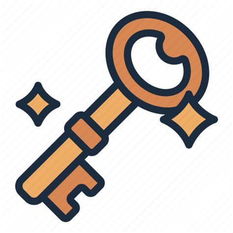 Key Clave Pass Password Security Magic Magician Icon Download