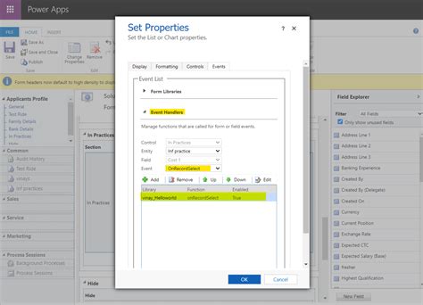 how to make fields disable read only in editable grid in dynamics 365
