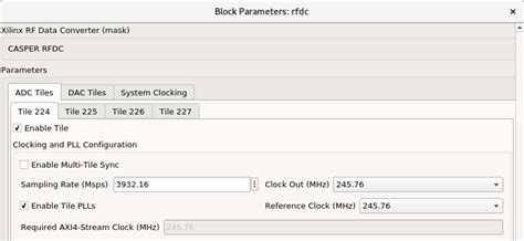 Tutorial 2 The Rfdc Interface — Casper Tutorials 01 Documentation