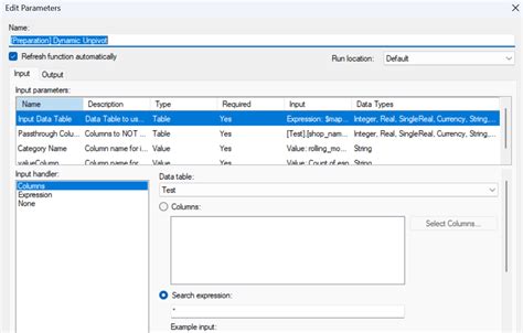 How To Use Dynamic Unpivot Data Function Spotfire Spotfire Community