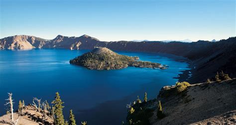 Crater Lake National Park Deep Water In A Sleeping Volcano