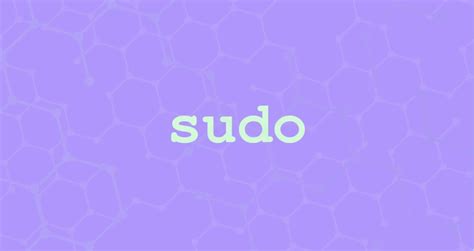 Sudo Command In Linux