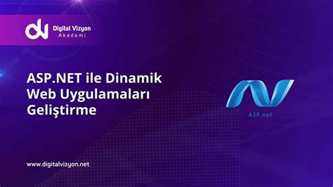 Aspnet Ile Dinamik Web Uygulamaları Geliştirme