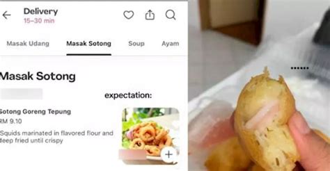 Woman Orders Fried Squid Gets “fried Batter With Tiny Squid” Malaysia