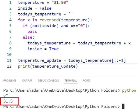 Remove Trailing Zeros From Decimal In Python