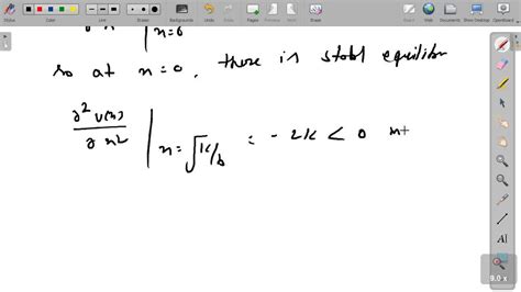 solved a particle of mass is subject to a one dimensional force f