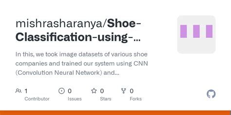 Github Mishrasharanyashoe Classification Using Cnn And Gan In This