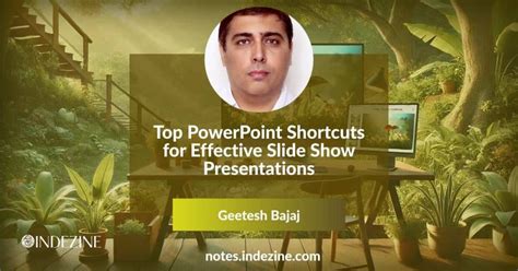 top powerpoint shortcuts for effective slide show presentations