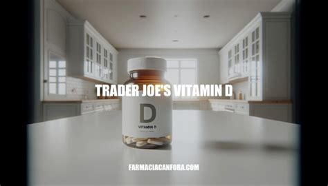 Trader Joes Vitamin D A Comprehensive Guide