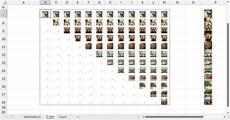 From Numbers To Pictures Using Index With Makearray Icaew
